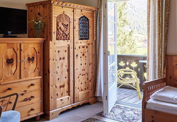 Einzelzimmer Mansarde - Hotel Harrida am Weißensee